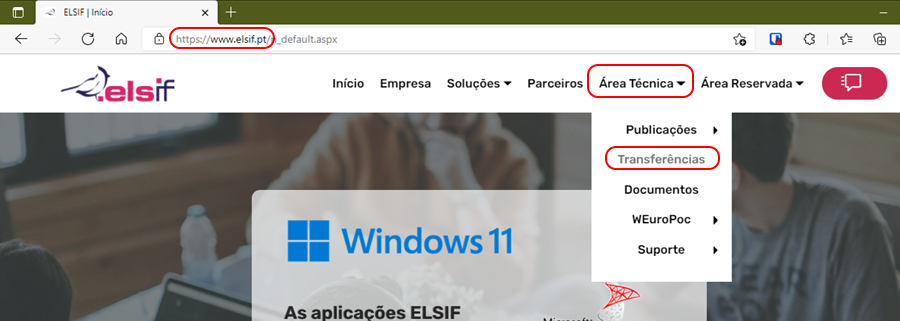 ELSIF | Procedimentos de Atualização